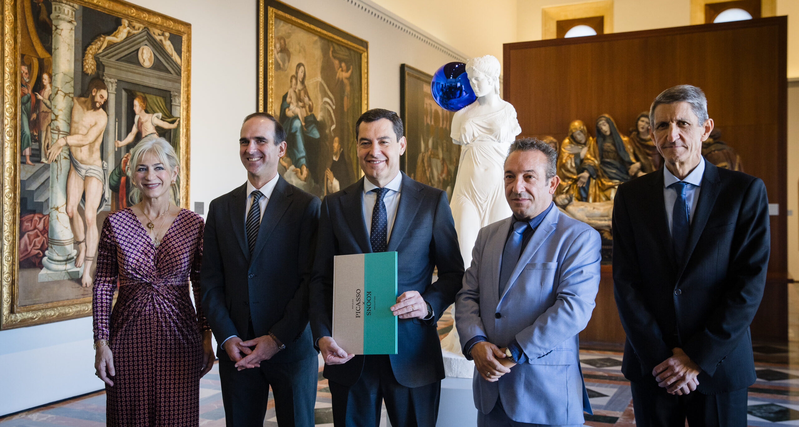Visita institucional del presidente de la Junta de Andalucía a la ...